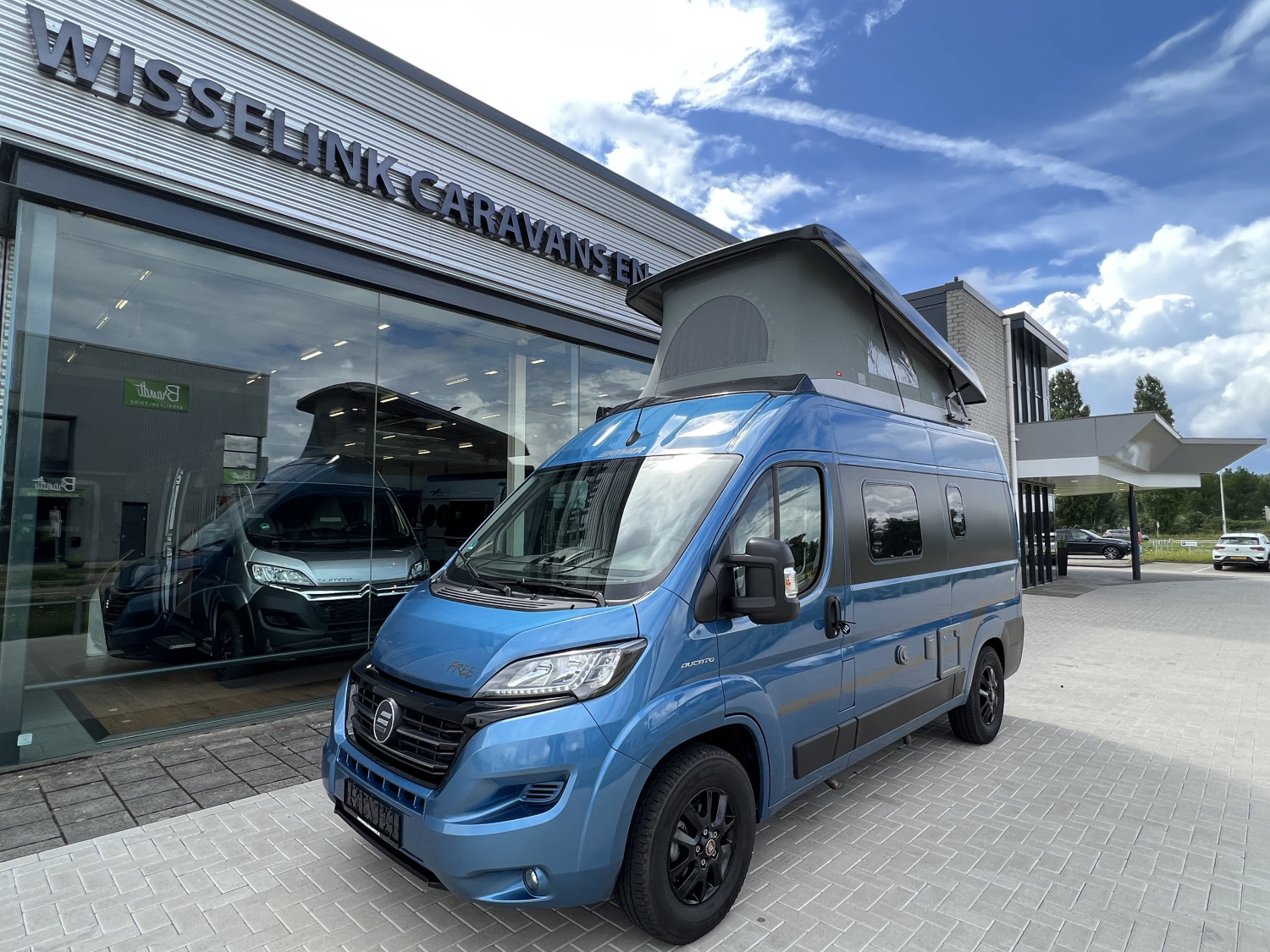 Hymer Free 540 Blue Evolution Hefdak 2,3 Fiat Ducato 140pk