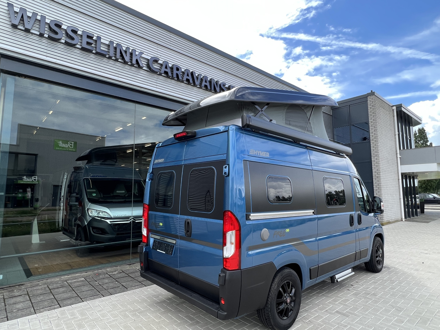Hymer Free 540 Blue Evolution Hefdak 2,3 Fiat Ducato 140pk